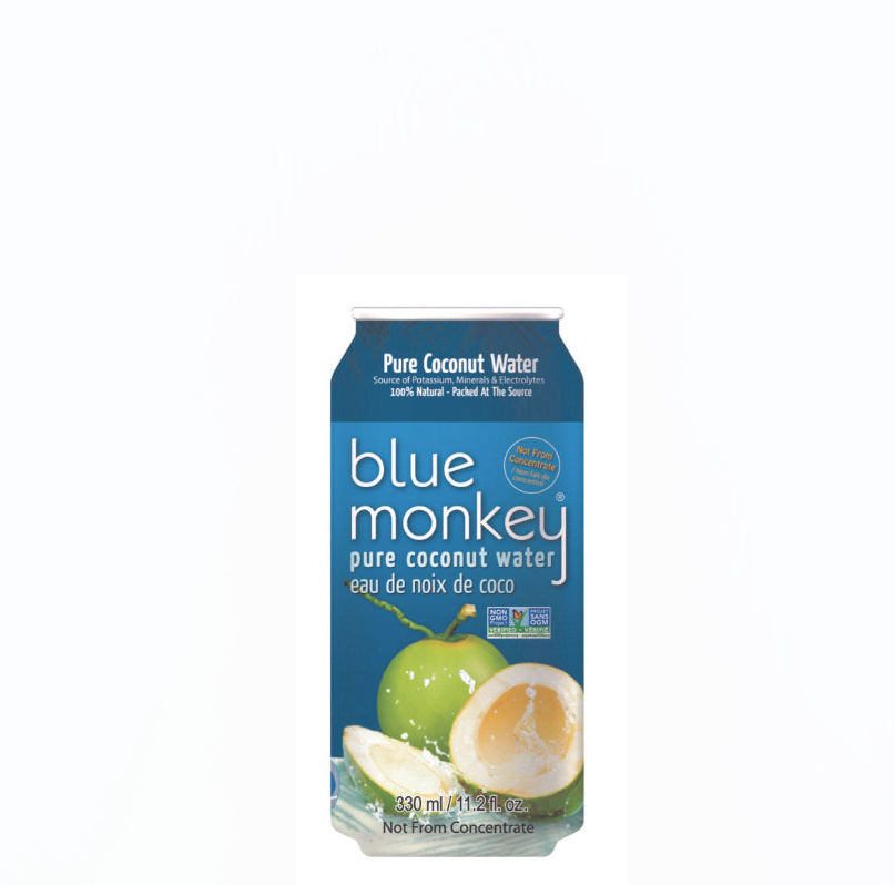 Blue Monkey Coconut Water 11.2oz/330ml - 24 pack – Blue Monkey Beverage LLC